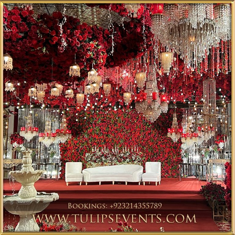 Red Baraat Wedding Décor Ideas for Bold & Elegant Events