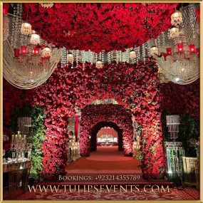 Red Baraat Wedding Décor Ideas for Bold & Elegant Events
