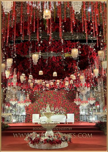 Red Baraat Wedding Décor Ideas for Bold & Elegant Events