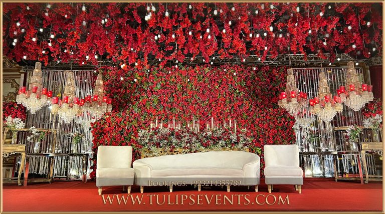 Red Baraat Wedding Décor Ideas for Bold & Elegant Events